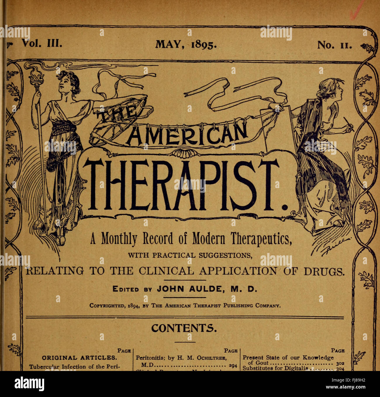 American Therapist (1894) - A medical journal from the late 19th ...