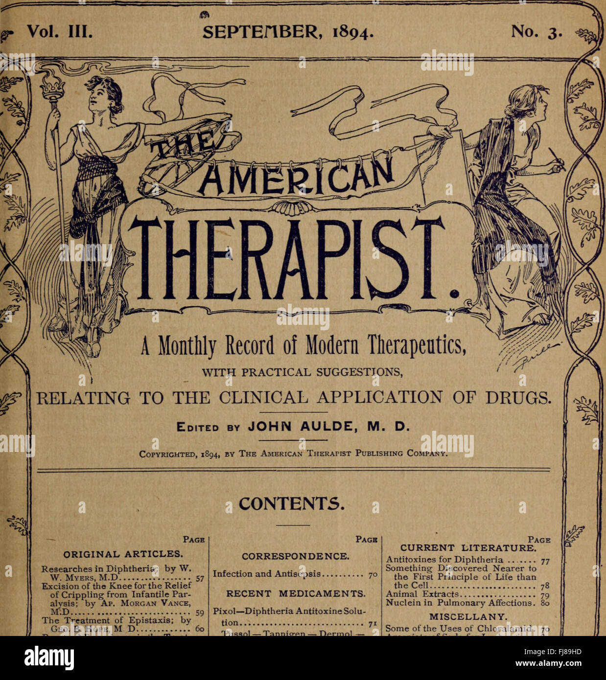 American Therapist (1894 Stock Photo - Alamy