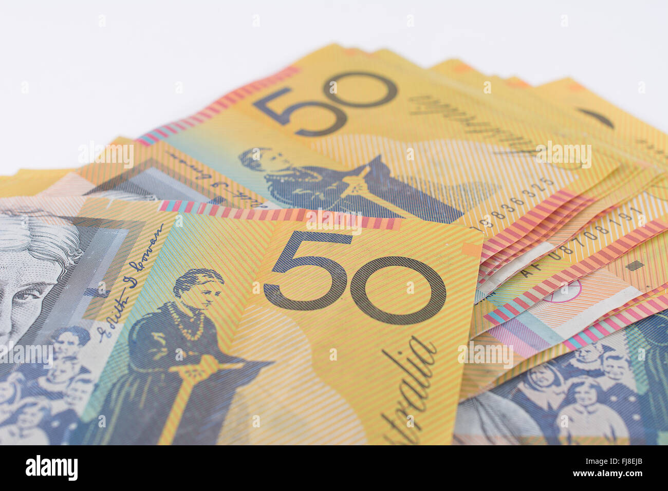 Australian 50 dollar note hi-res stock photography and images - Alamy
