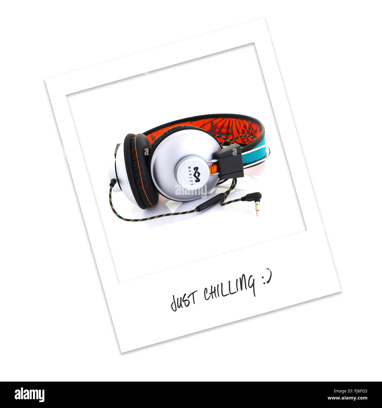 Print headphones Cut Out Stock Images & Pictures - Alamy