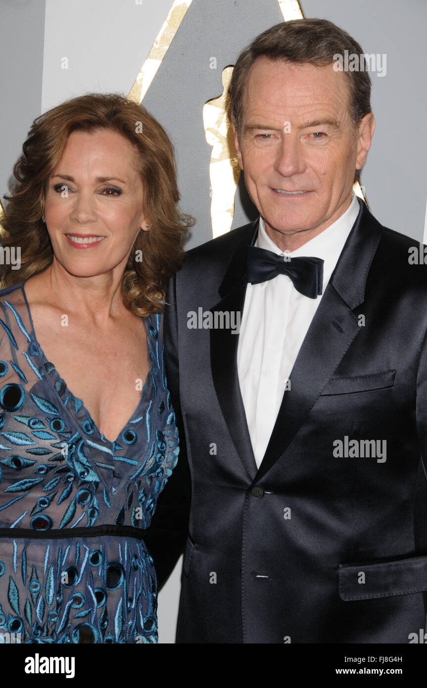 Actor bryan cranston robin dearden hi-res stock photography and images ...