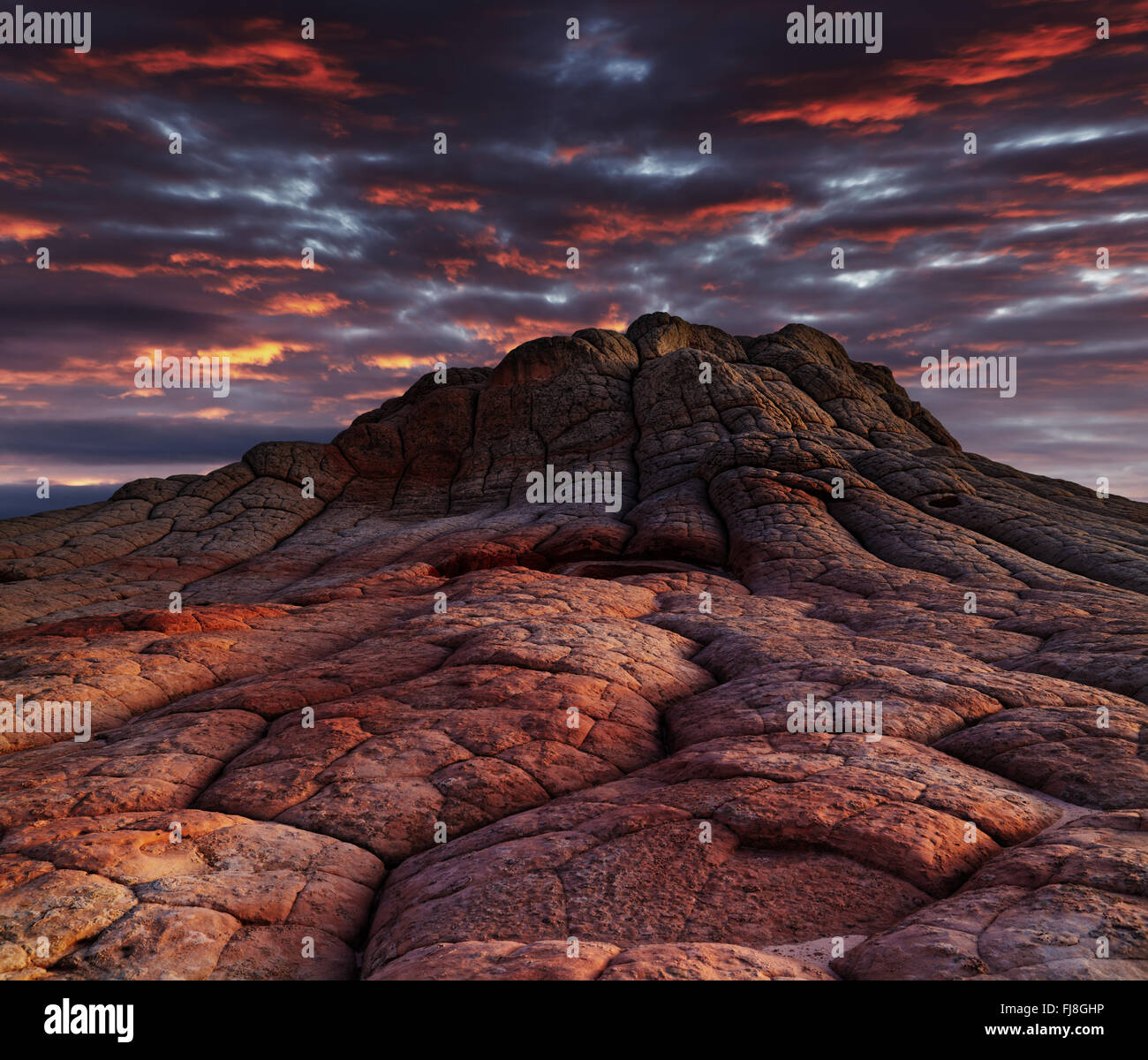 White Pocket rock formations, Vermilion Cliffs National Monument ...