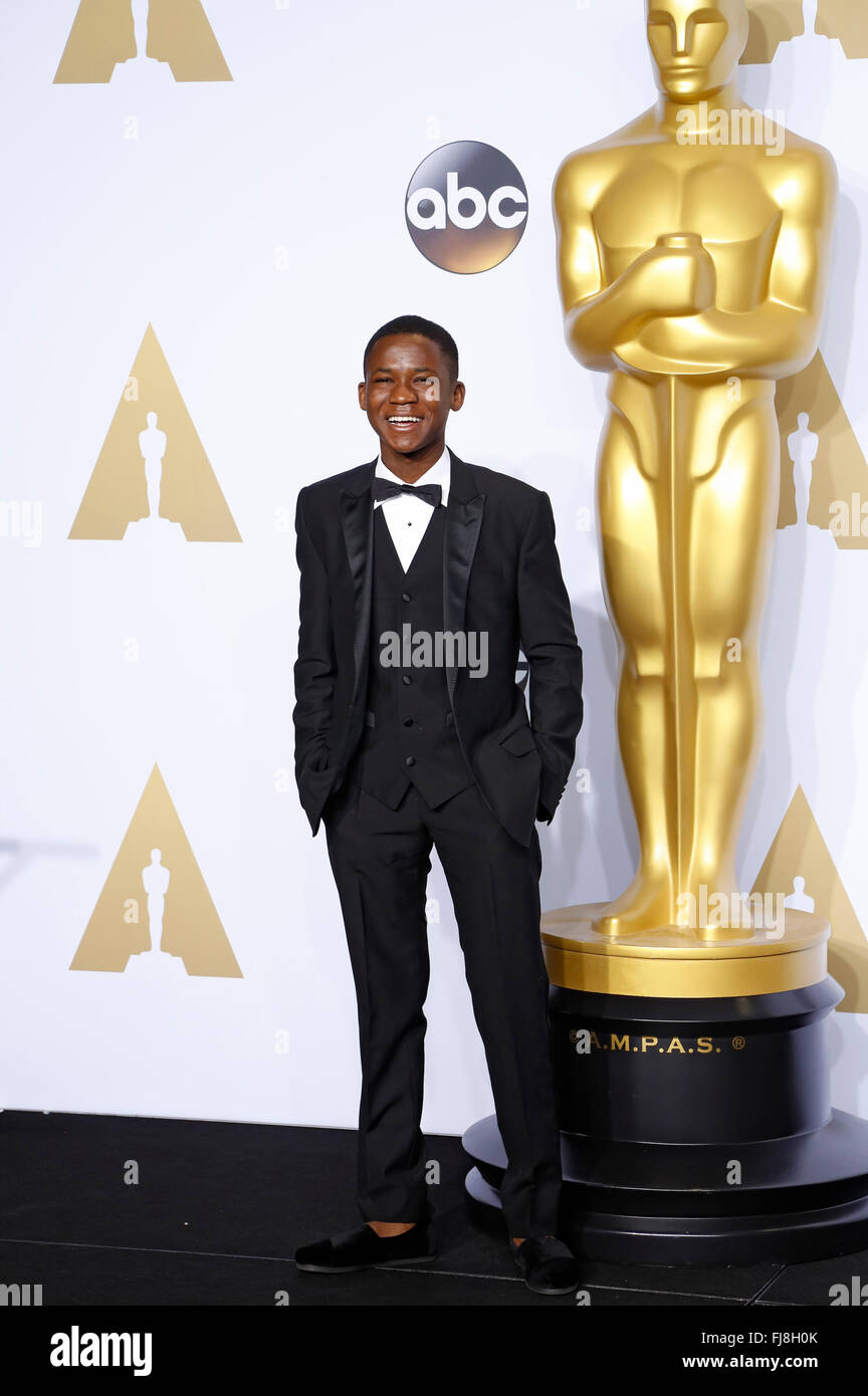 Abraham Atta poses in the press room during the 88th Annual Academy ...