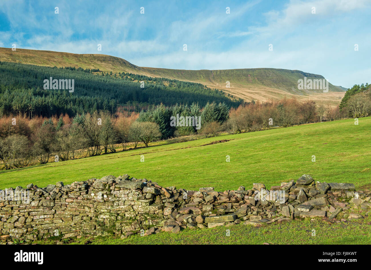 The upper taff fechan valley hi-res stock photography and images - Alamy