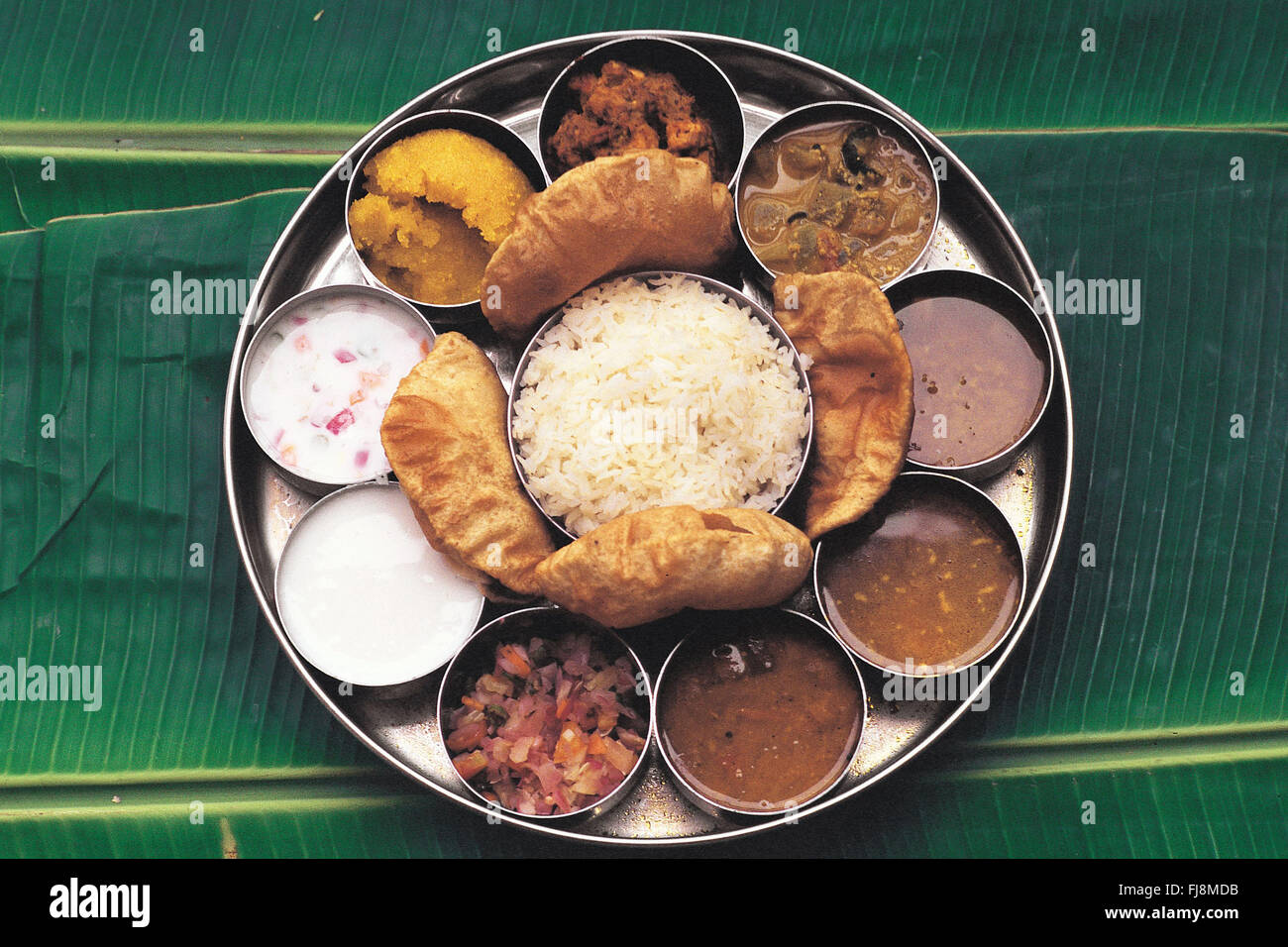 Thali lunch hi-res stock photography and images - Alamy