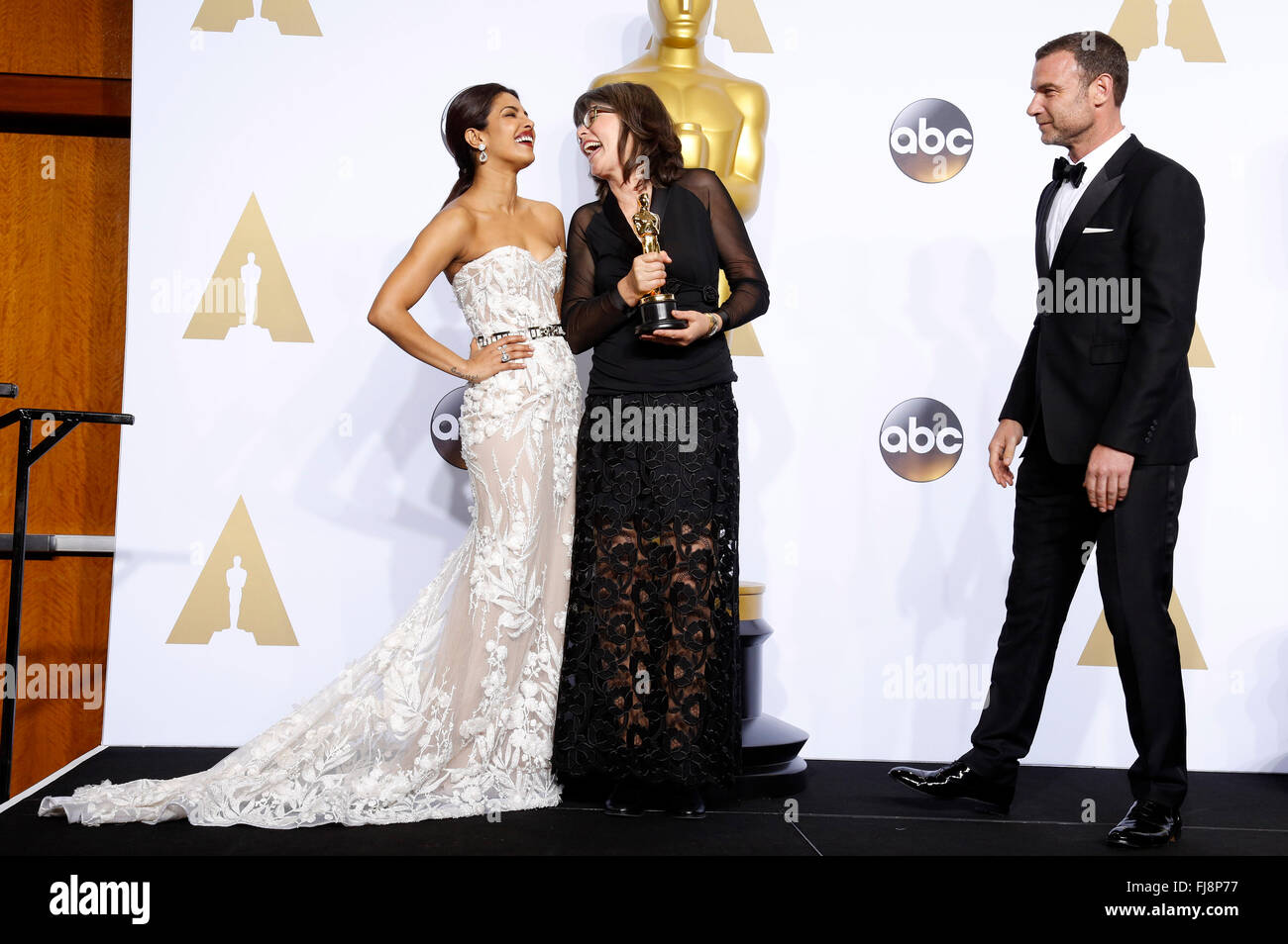 Hollywood, California. 28th Feb, 2016. Editor Margaret Sixel, winner of ...