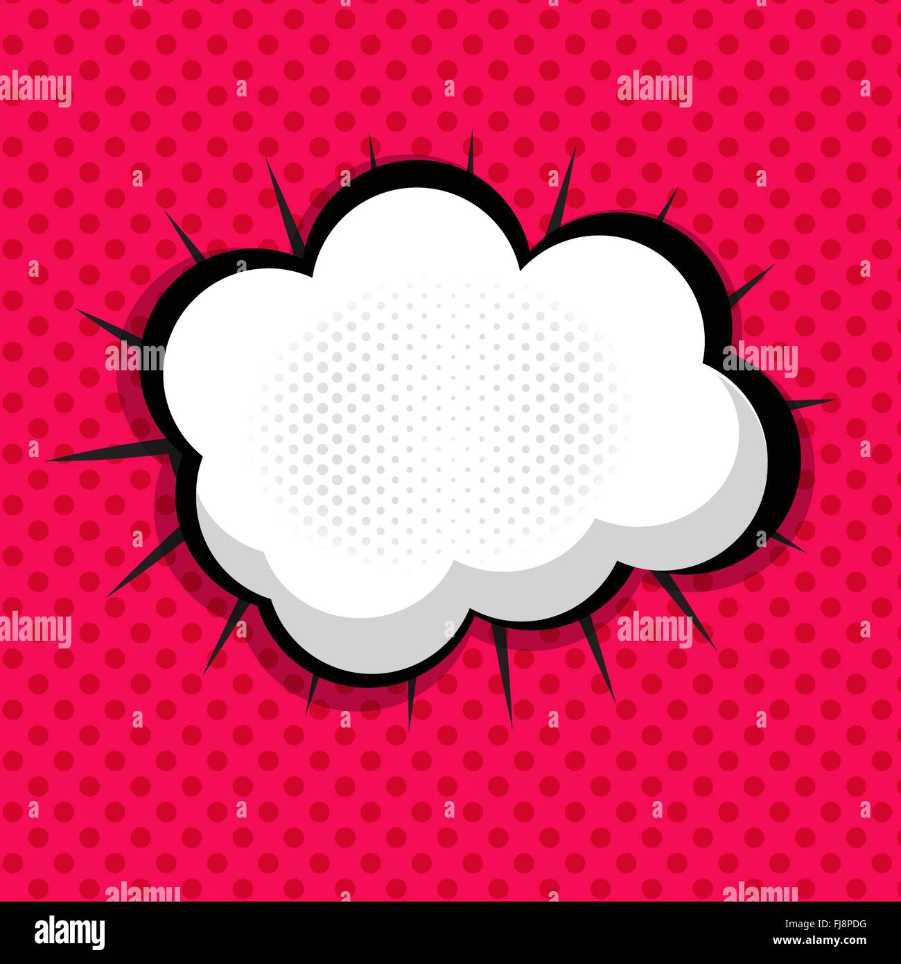 Speech Bubble Pop Art Background Stock Vector Image & Art - Alamy