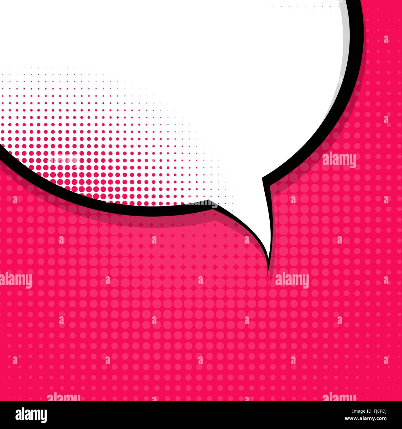 Speech Bubble Pop Art Background Stock Vector Image & Art - Alamy