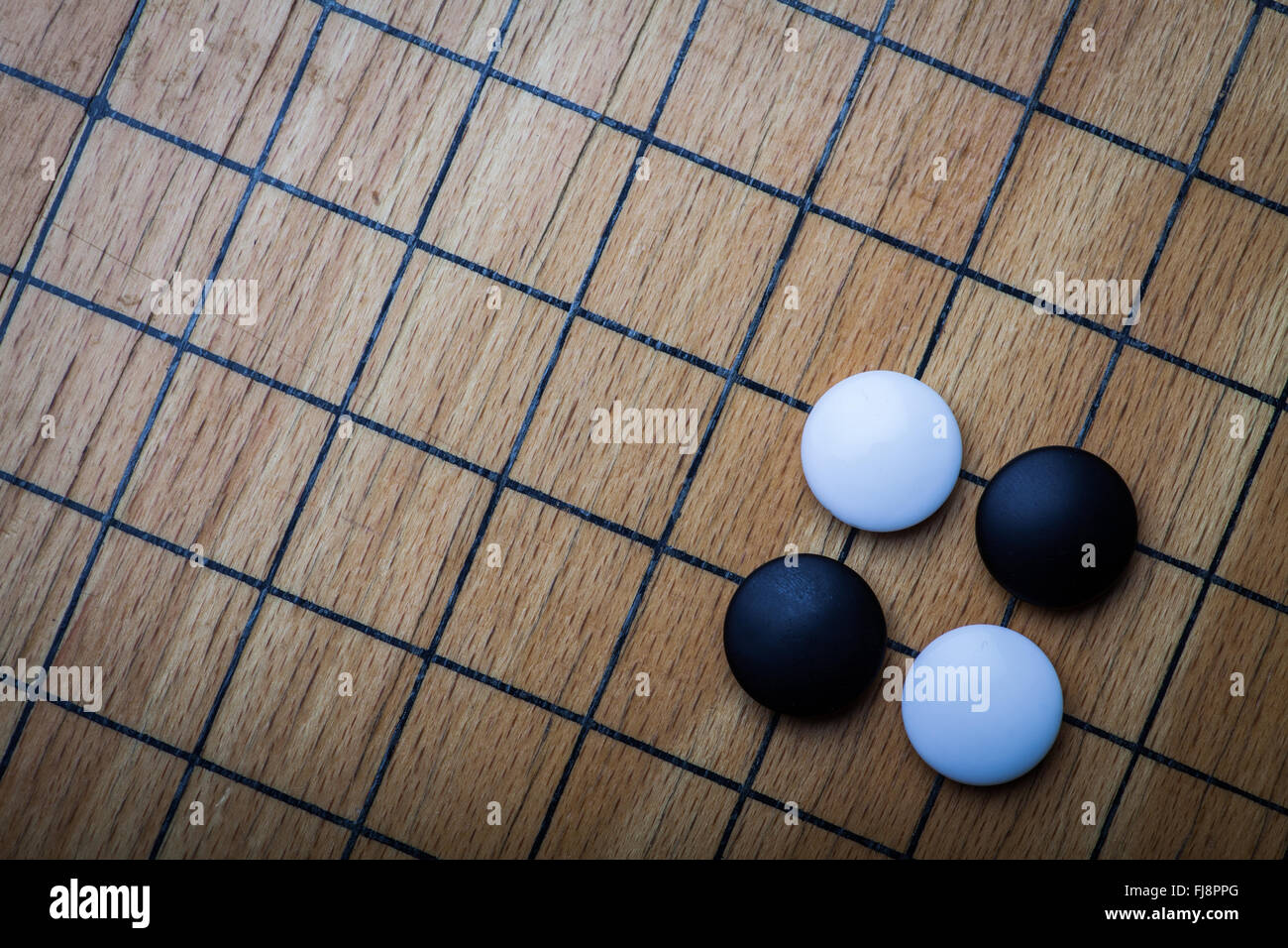 Go board game table hi-res stock photography and images - Alamy