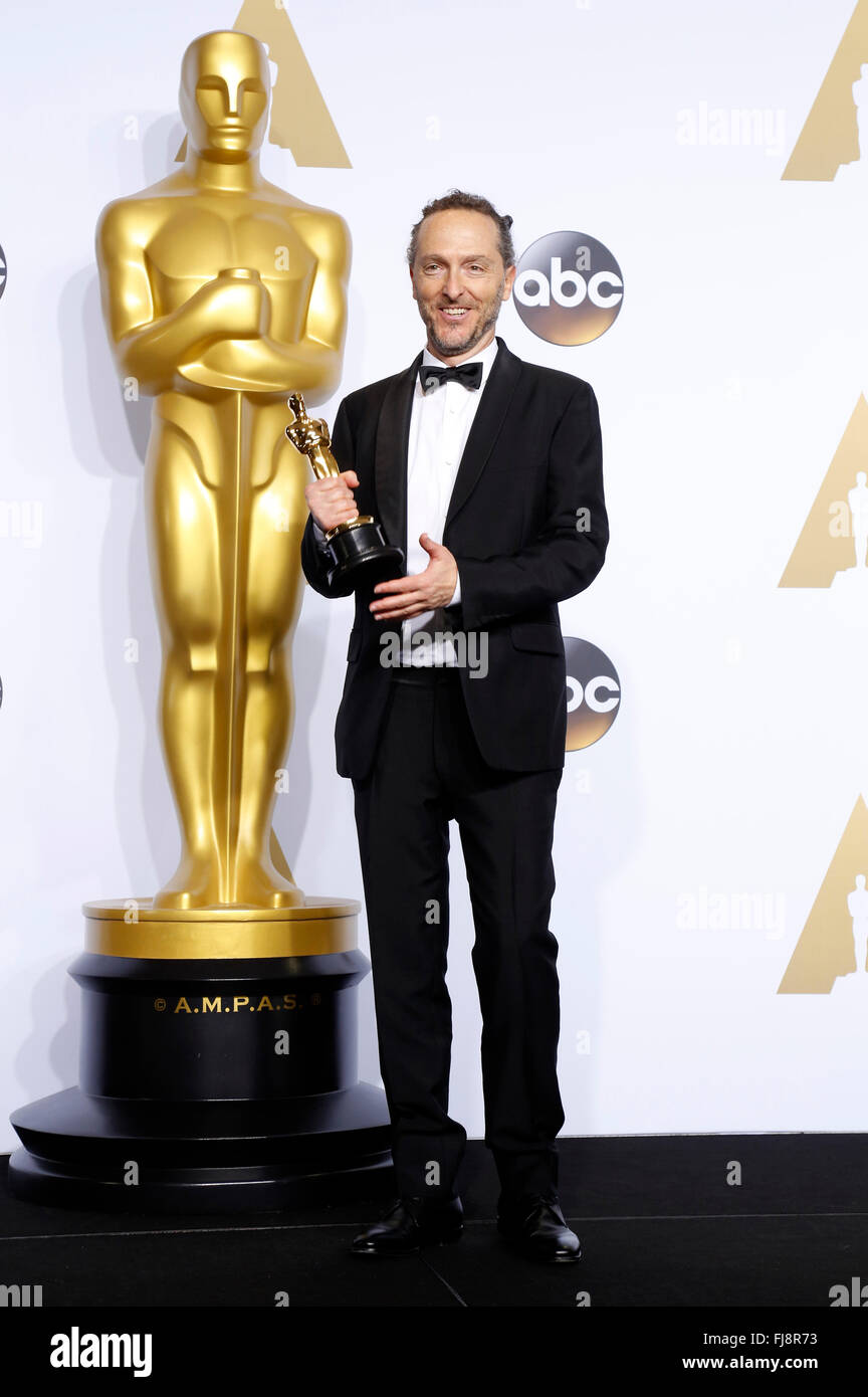 Cinematographer Emmanuel Lubezki, winner of the Best Cinematography ...
