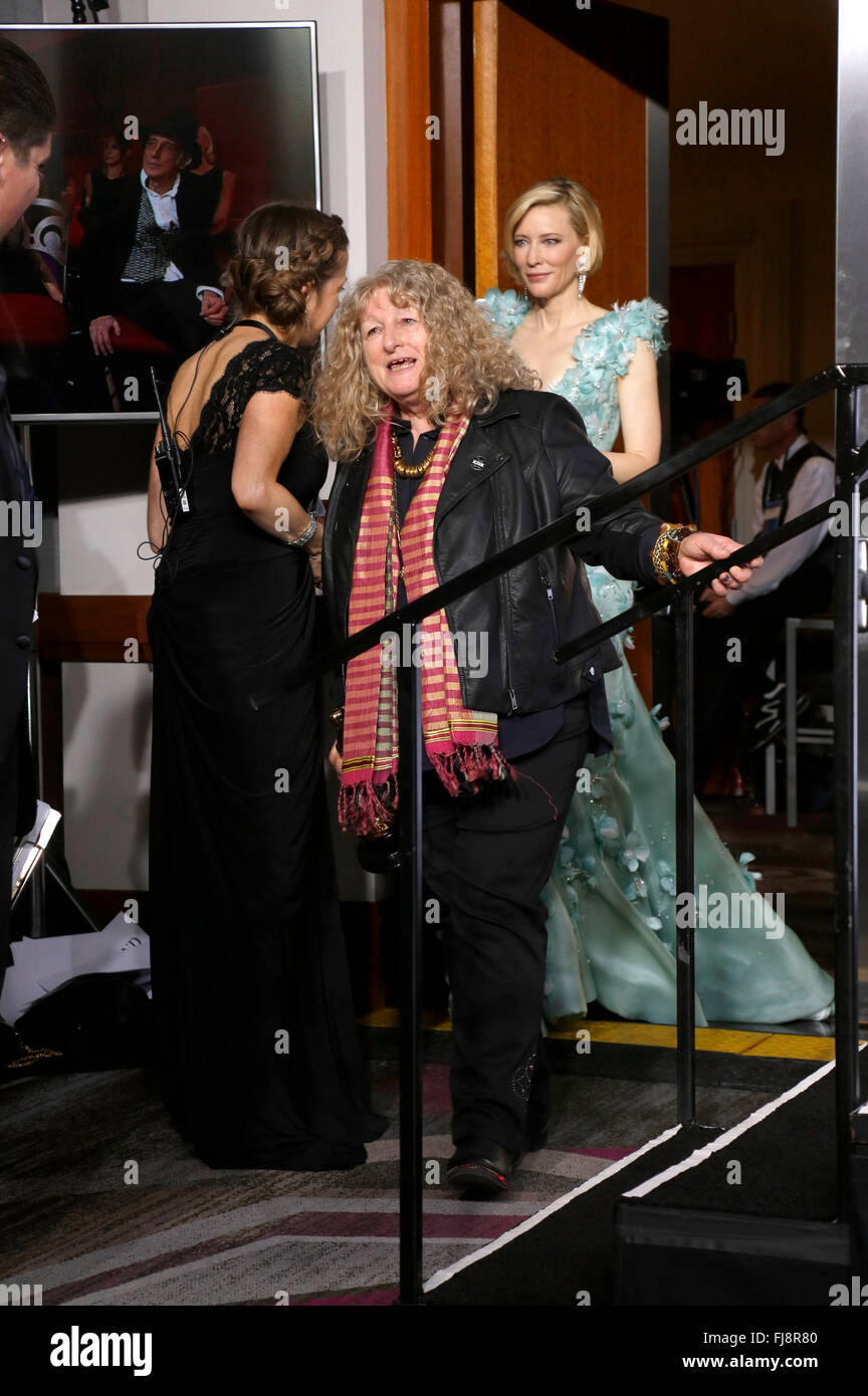 Hollywood, California. 28th Feb, 2016. Costume designer Jenny Beavan ...