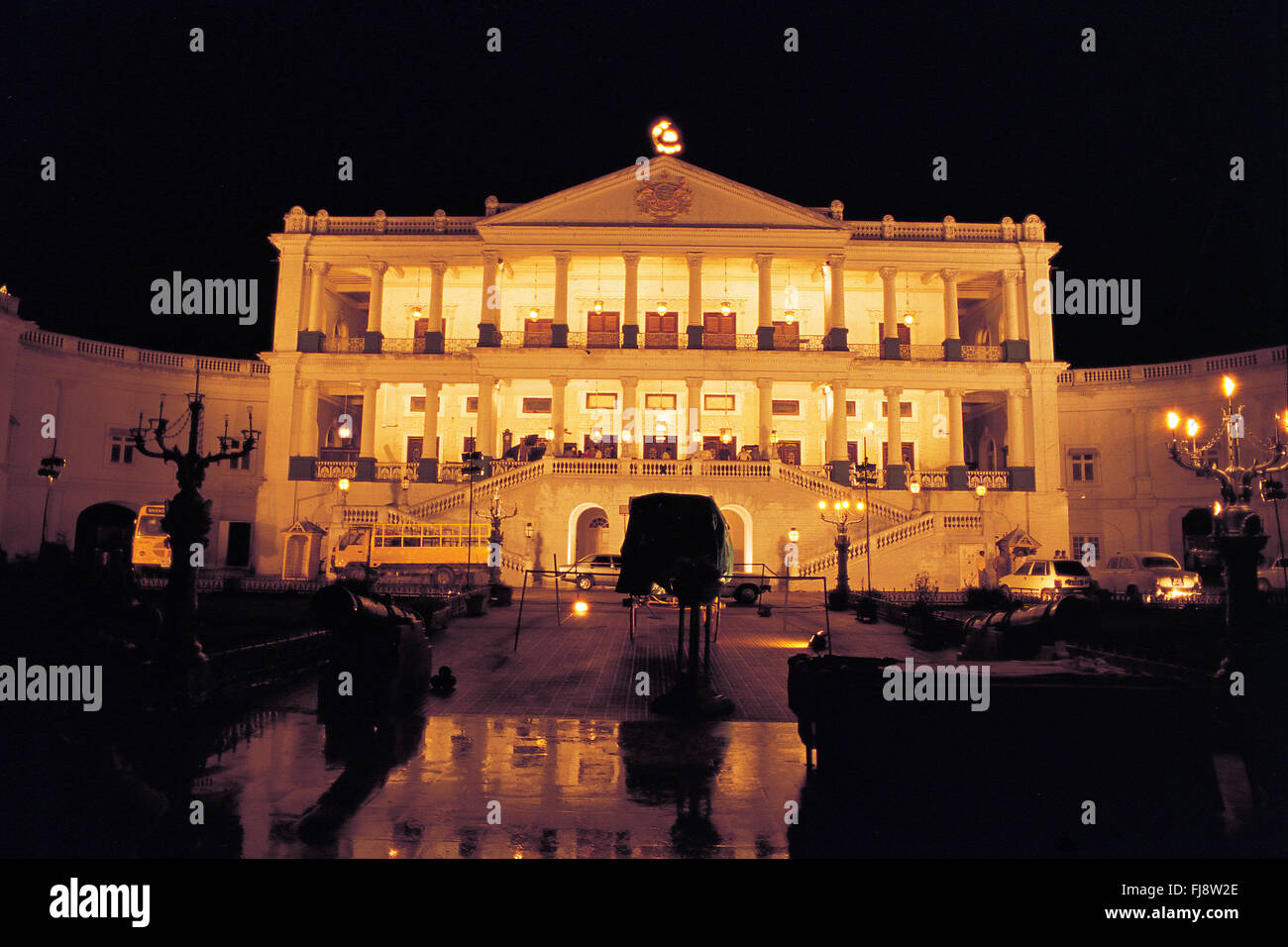 Taj falaknuma palace, hyderabad, andhra pradesh, india, asia Stock ...