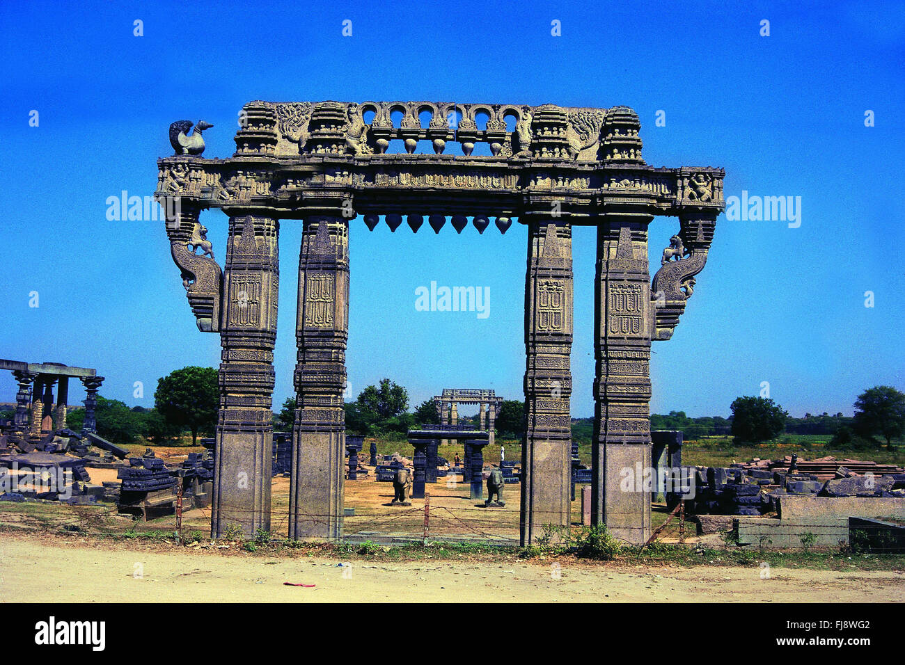 Warangal fort hi-res stock photography and images - Alamy