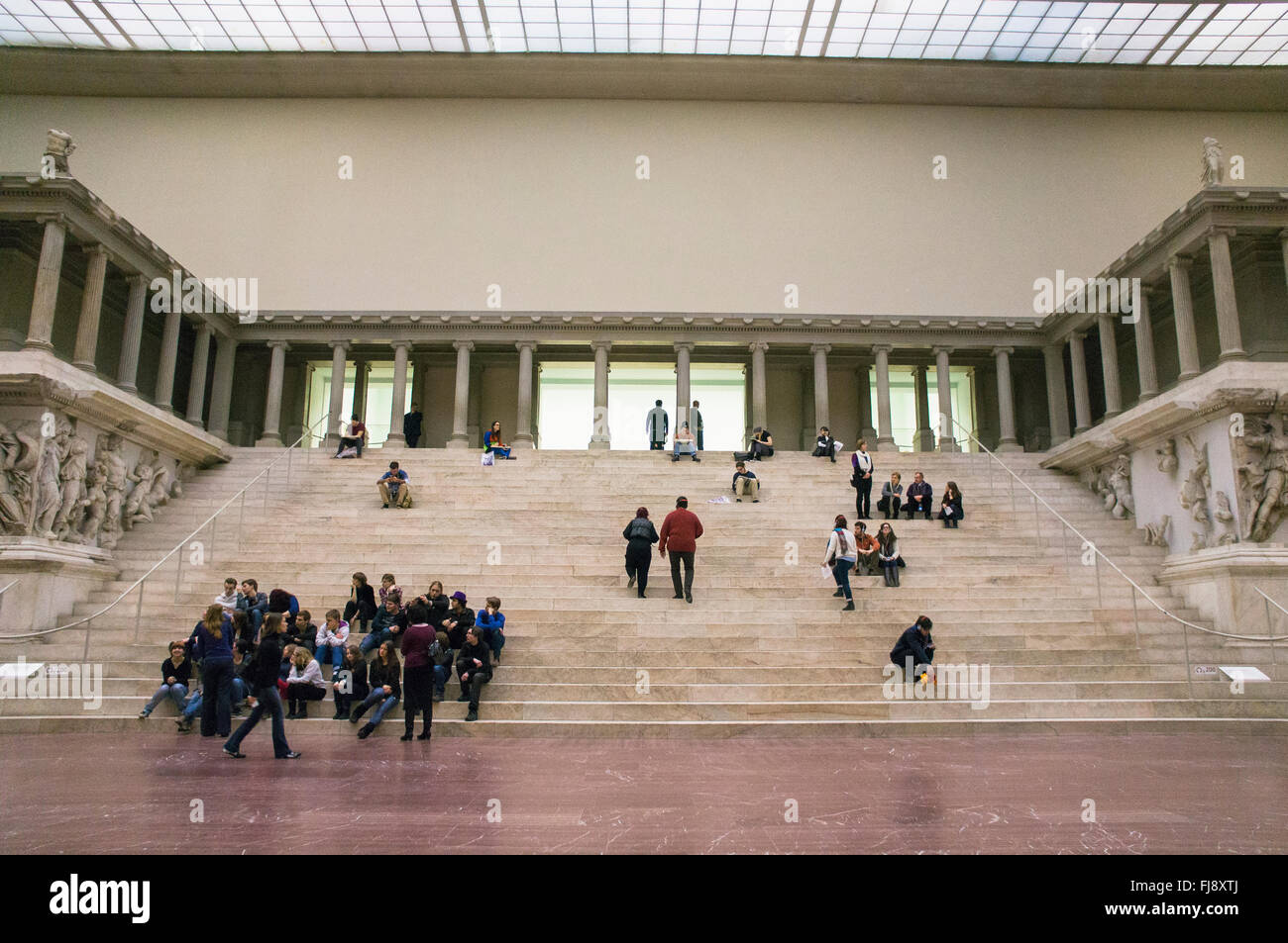Pergamon Altar, Pergamon Museum Stock Photo - Alamy