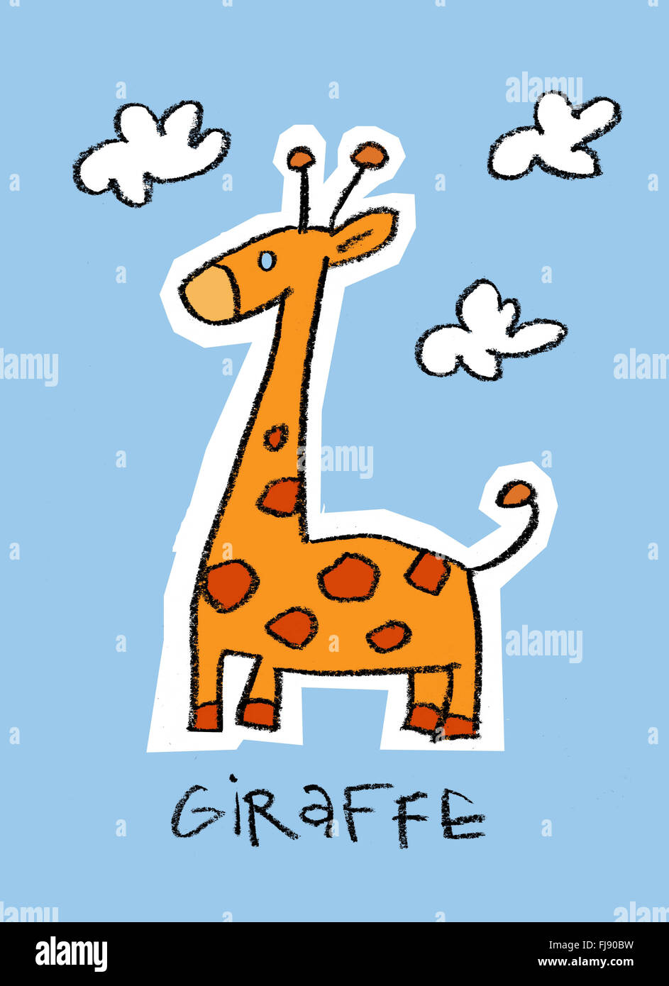 Giraffe symbol hi-res stock photography and images - Alamy