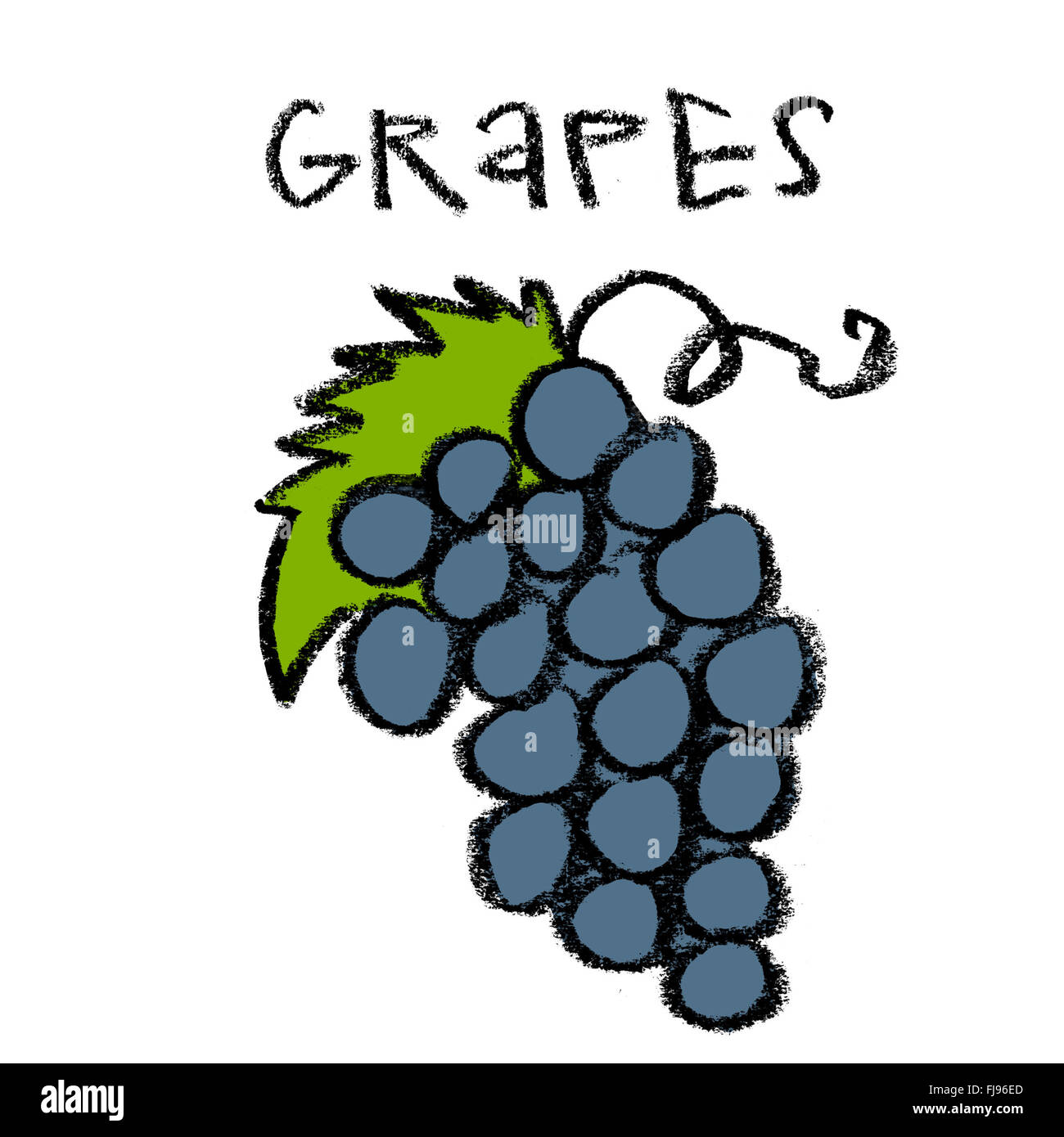 Cluster of grapes Stock Photo - Alamy
