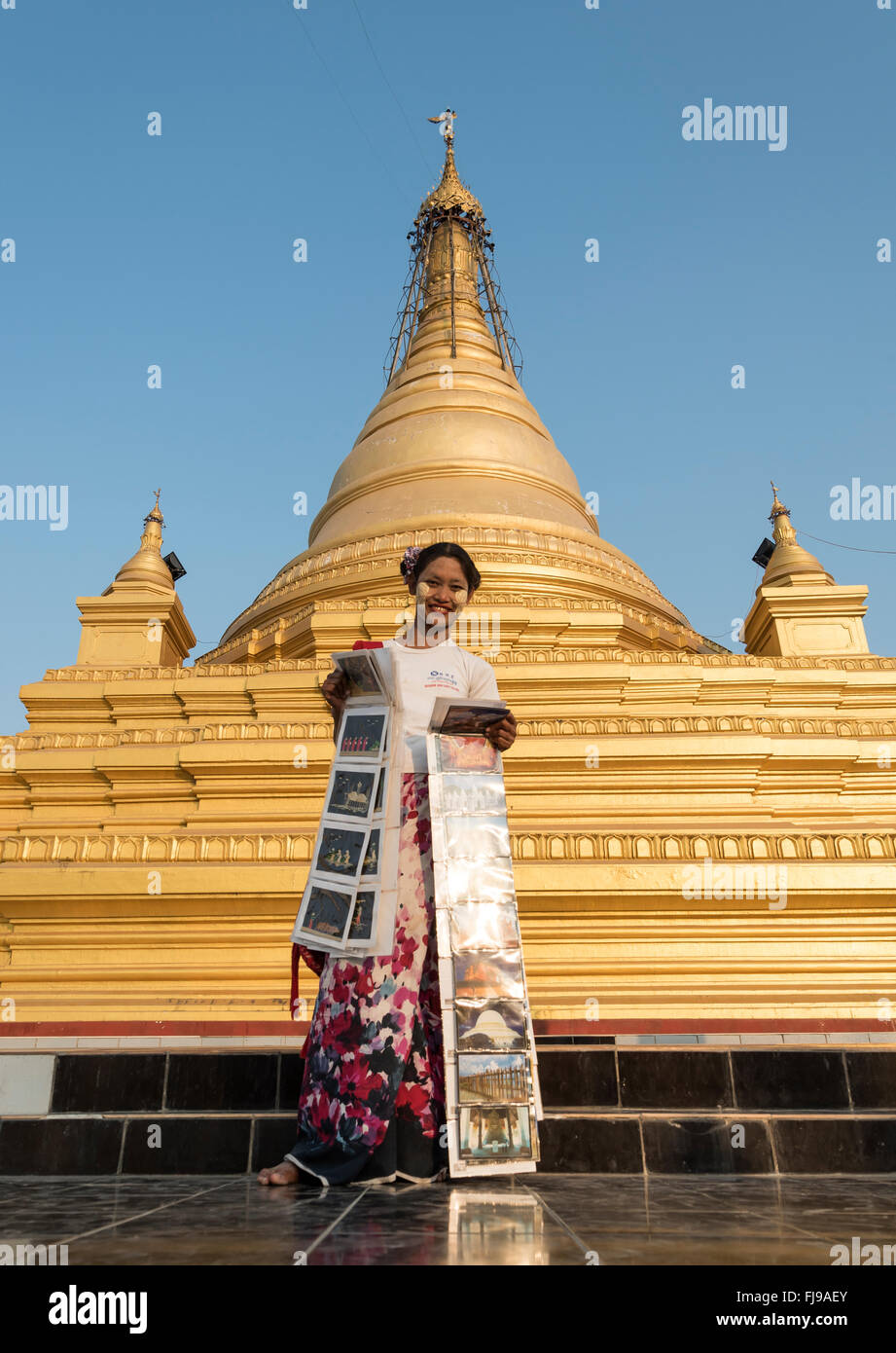 Myanmar postcard hi-res stock photography and images - Alamy