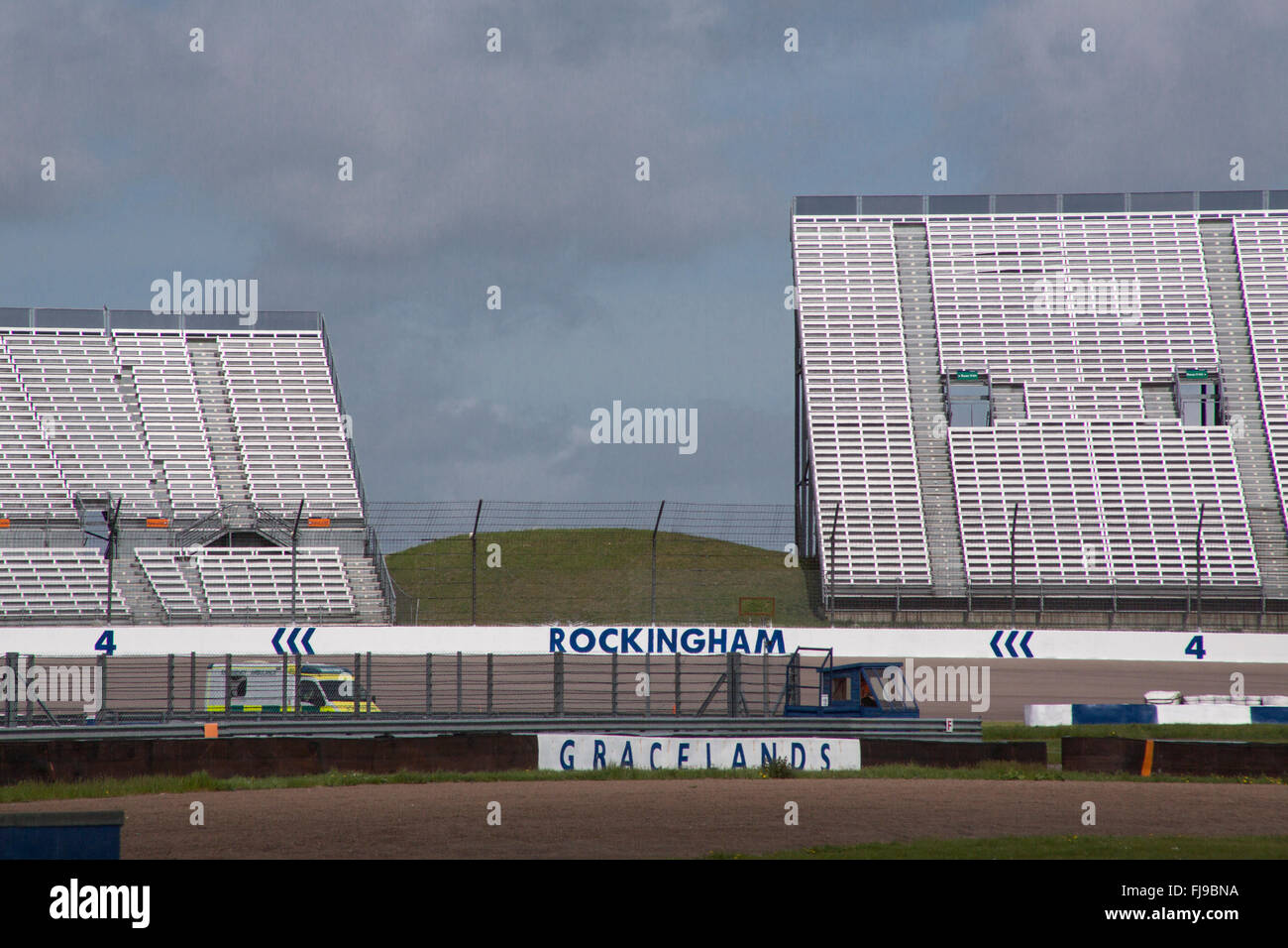 Rockingham Circuit in England Stock Photo - Alamy