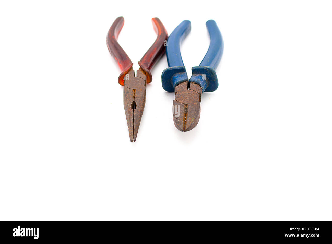 Blue pliers hi-res stock photography and images - Alamy