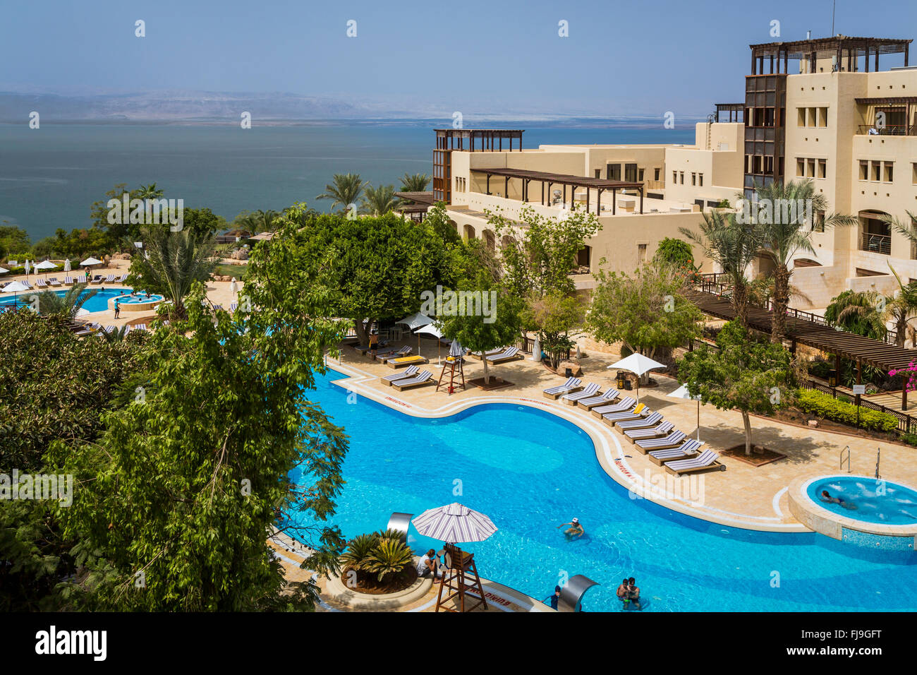 The marriott hotel resort on dead sea hi-res stock photography and ...