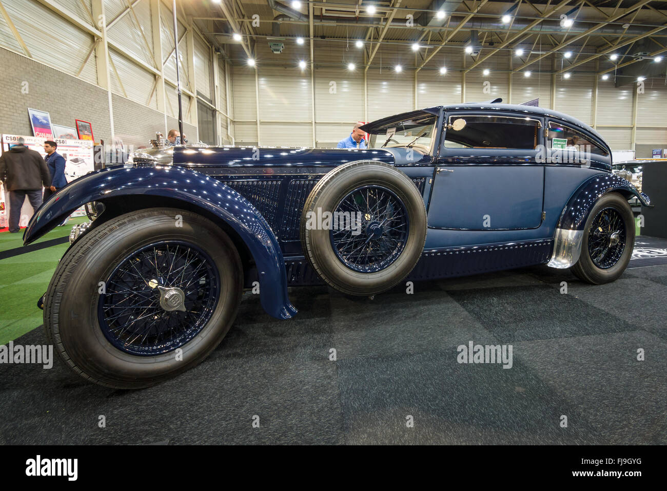 Vintage car Bentley Special Blue Train (built on the chassis Bentley ...