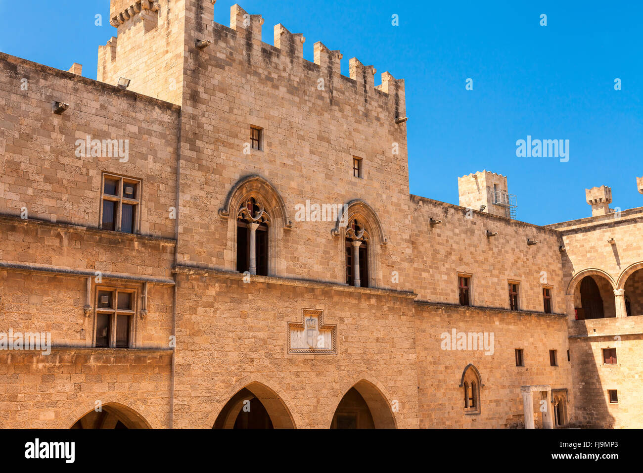 The Palace of the Grand Master of the Knights of Rhodes is a medieval ...