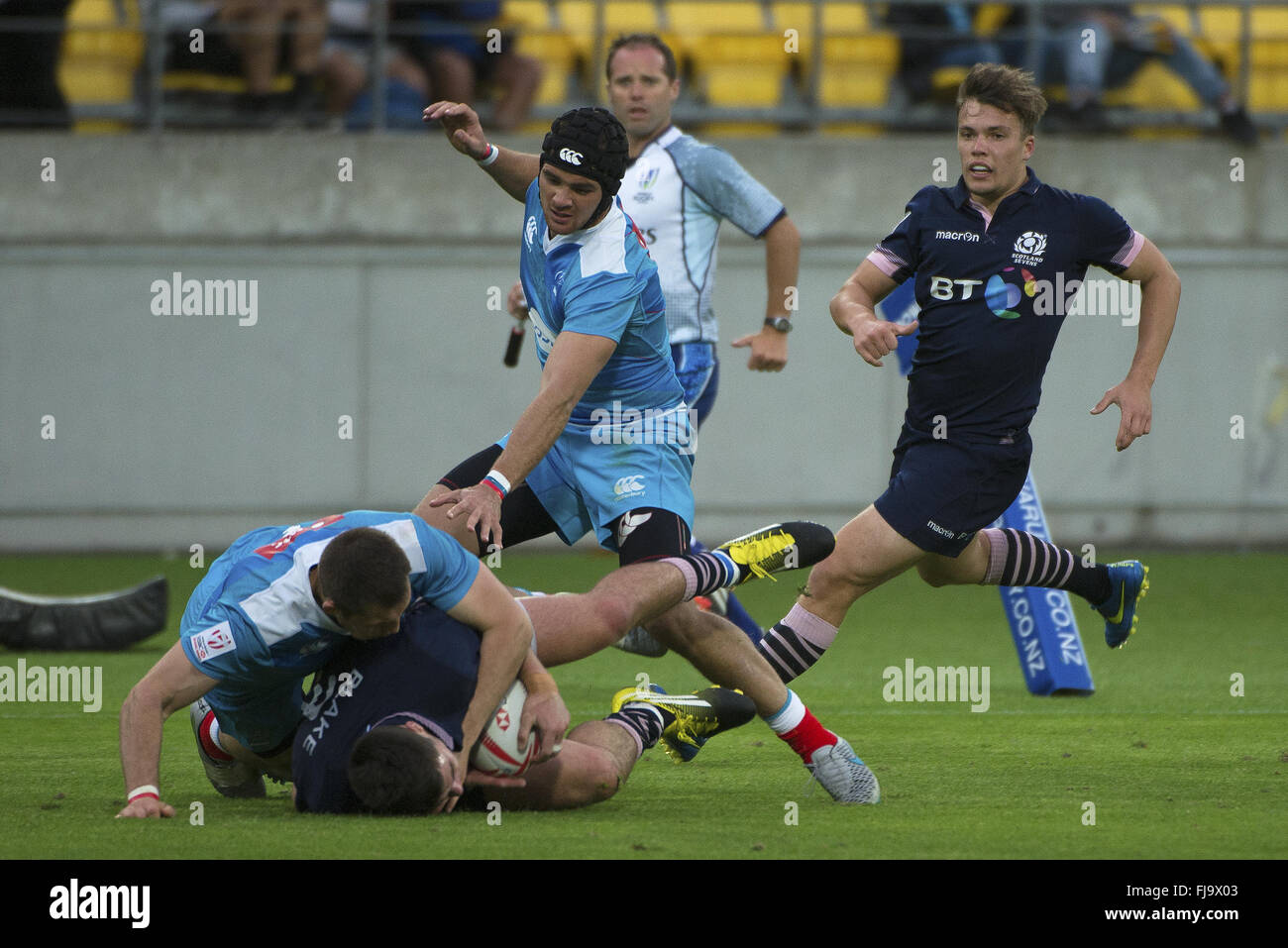 HSBC Sevens World Series XVII Round 3 (Wellington) - Scotland vs ...