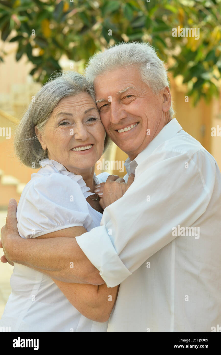 Happy Mature couple Stock Photo - Alamy