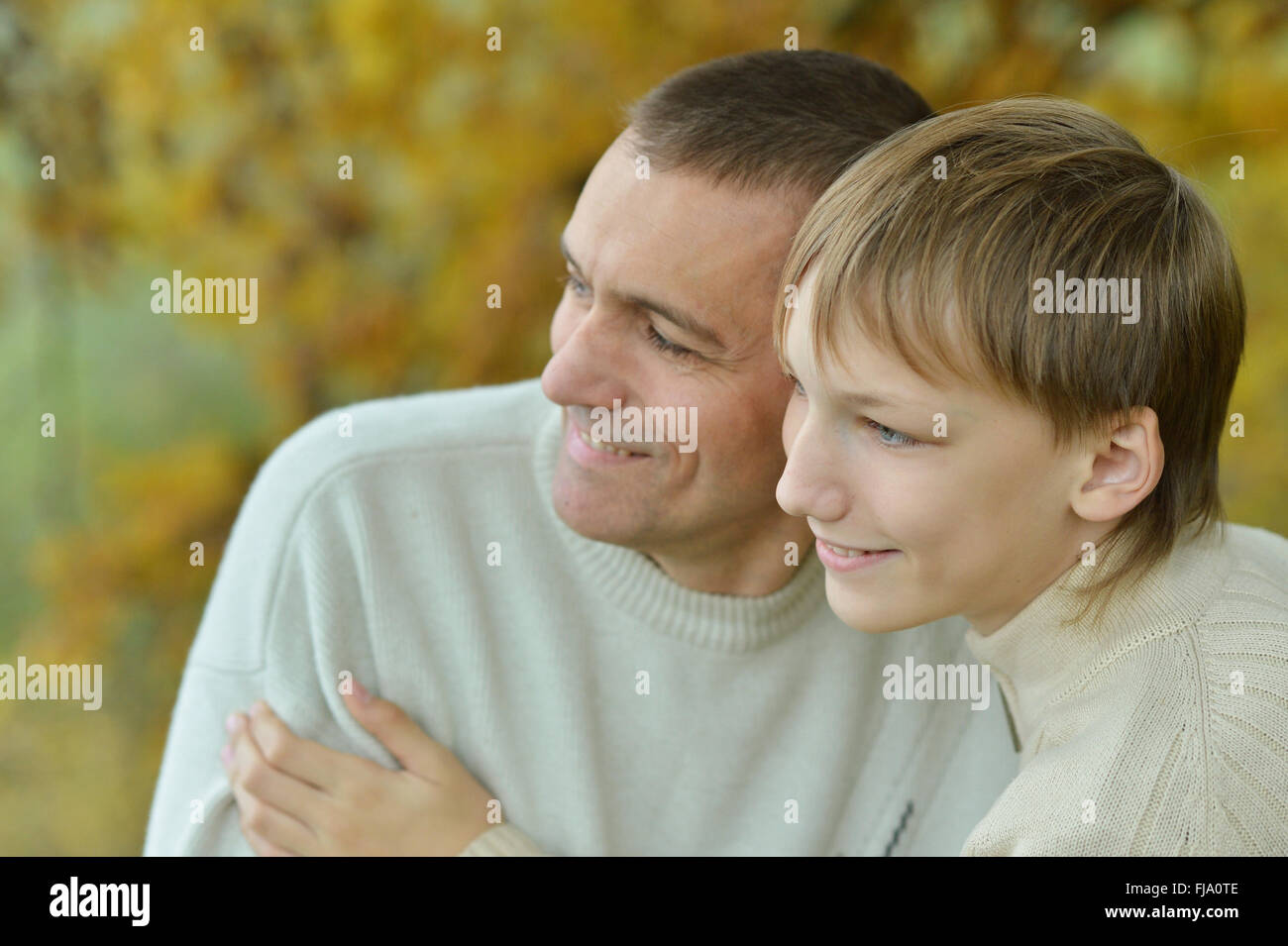 father and son Stock Photo - Alamy