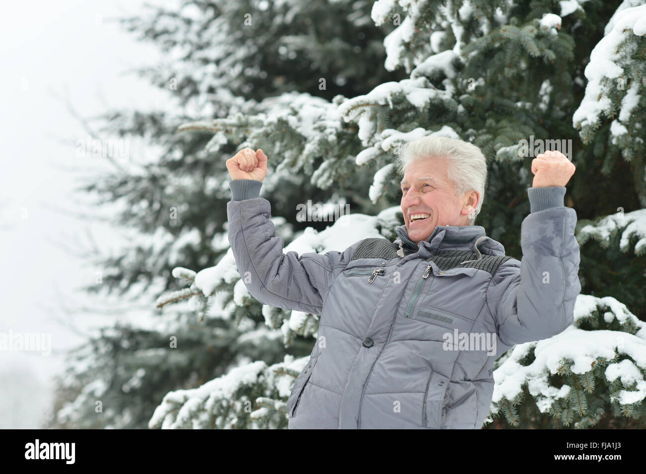 Man standing hands up air hi-res stock photography and images - Alamy