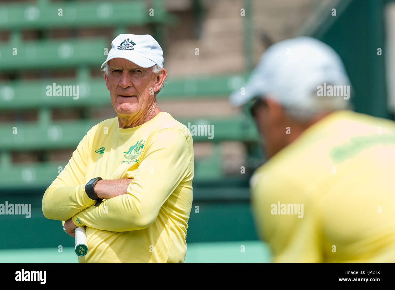 Melbourne, Australia. 1st Mar, 2016. Tony Roche from the Australian ...