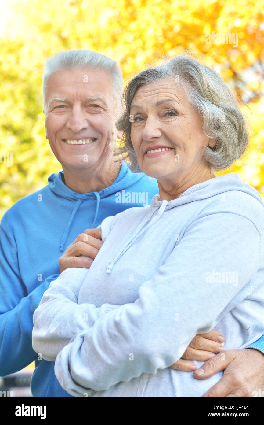 Happy Mature couple Stock Photo - Alamy