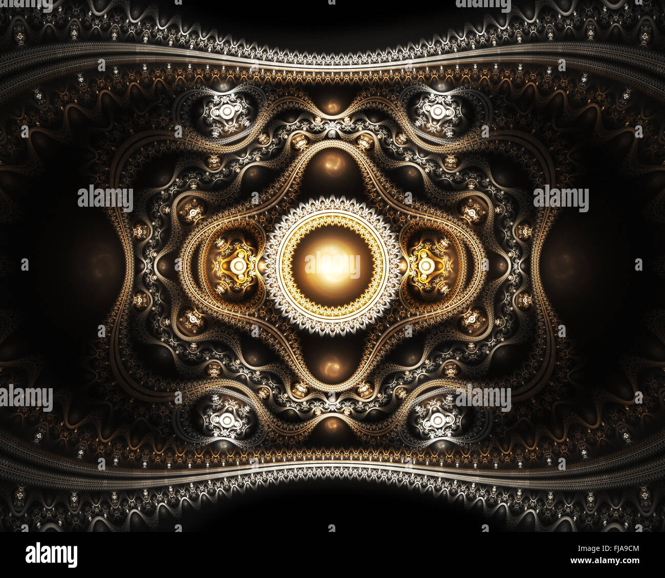 Fractal optical illusion hi-res stock photography and images - Alamy