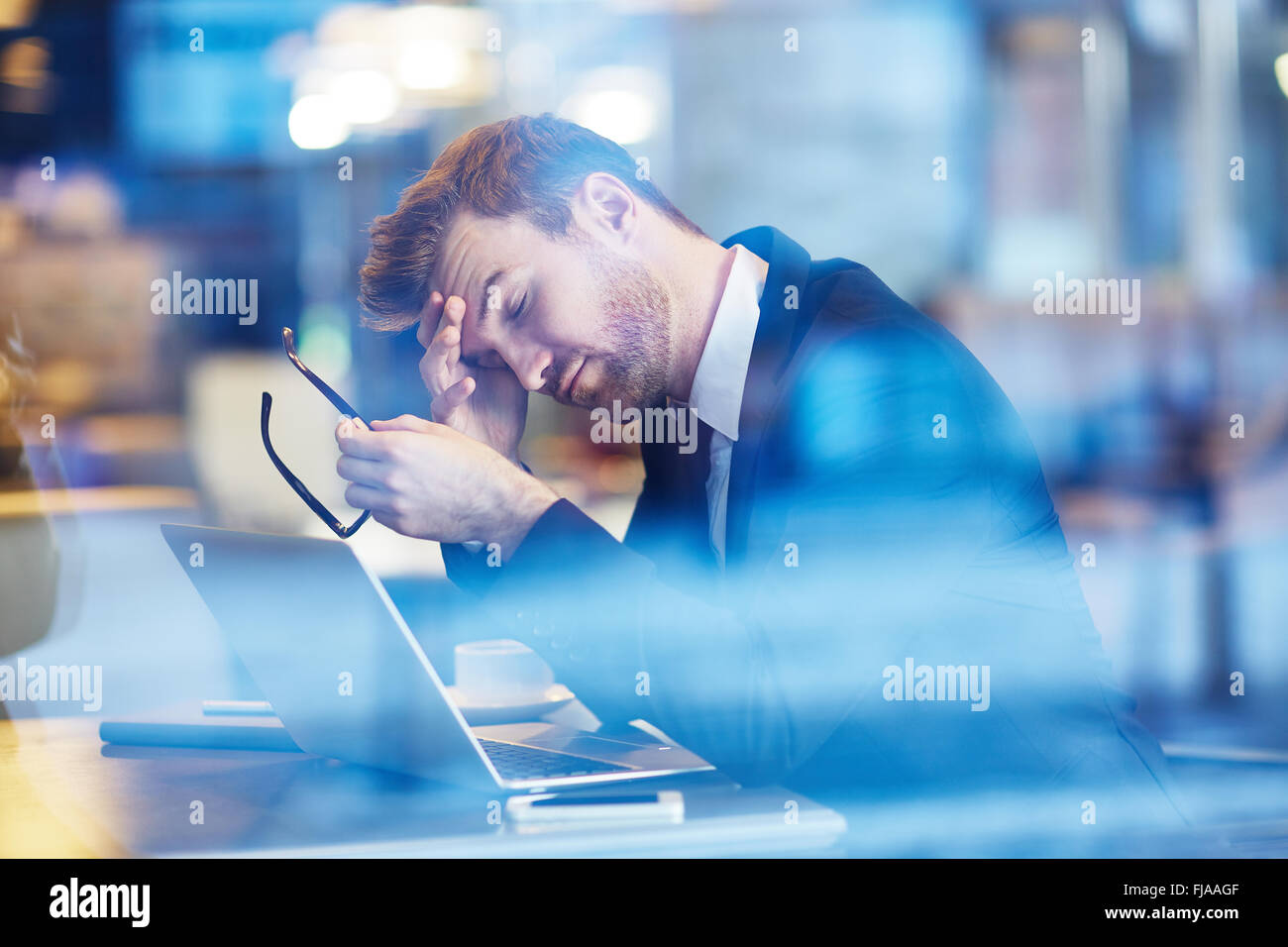 Tired Employee High Resolution Stock Photography and Images - Alamy