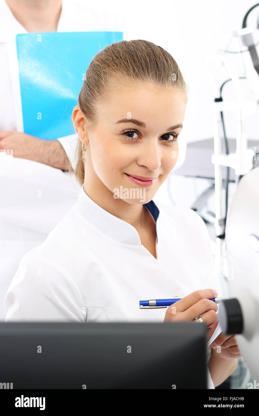 Hospital department of ophthalmology. Ophthalmology, eye doctors office ...