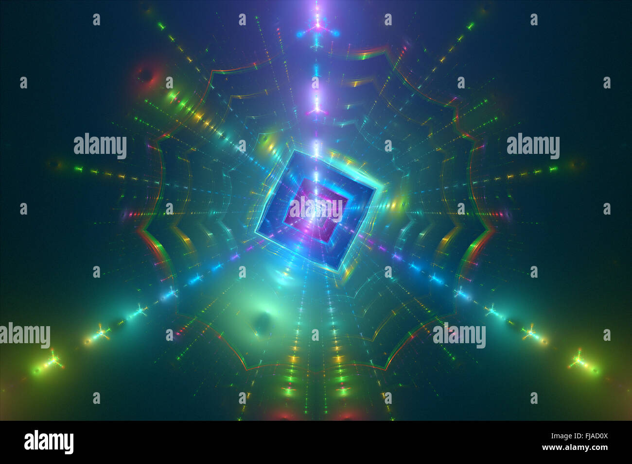 Digital world, system core, abstract background Stock Photo - Alamy