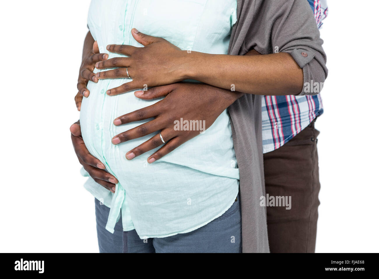 Couple expecting a baby Stock Photo - Alamy