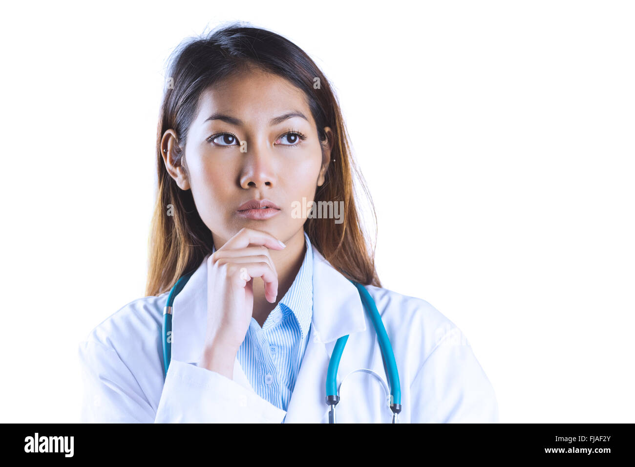 Friendly asian woman healthcare hi-res stock photography and images - Alamy