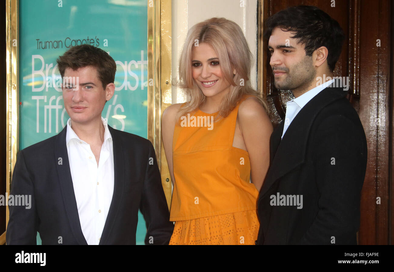 January 28, 2016 - Matt Barber, Pixie Lott and Charlie De Melo ...