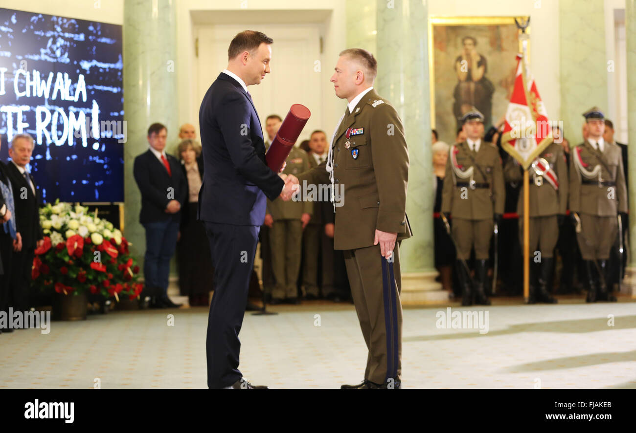 Polish President, Andrzej Duda presented various state awards and ...