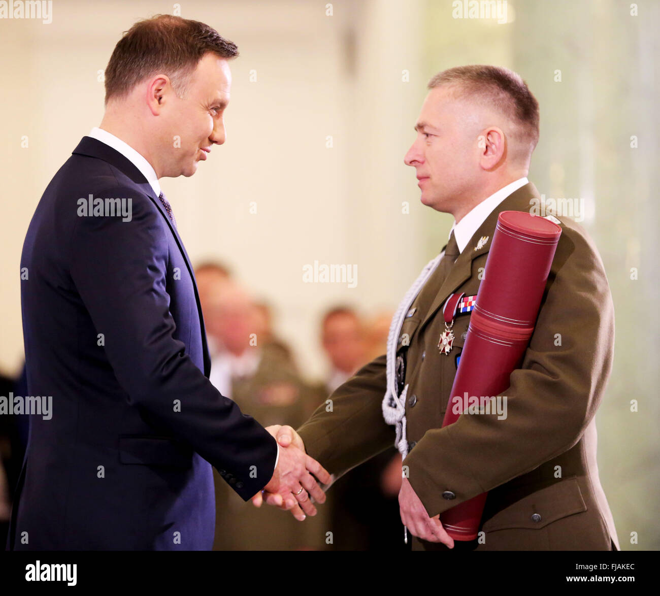 Polish President, Andrzej Duda presented various state awards and ...