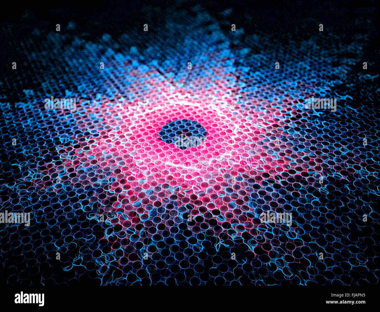 Repulsive force, computer generated fractal background Stock Photo - Alamy