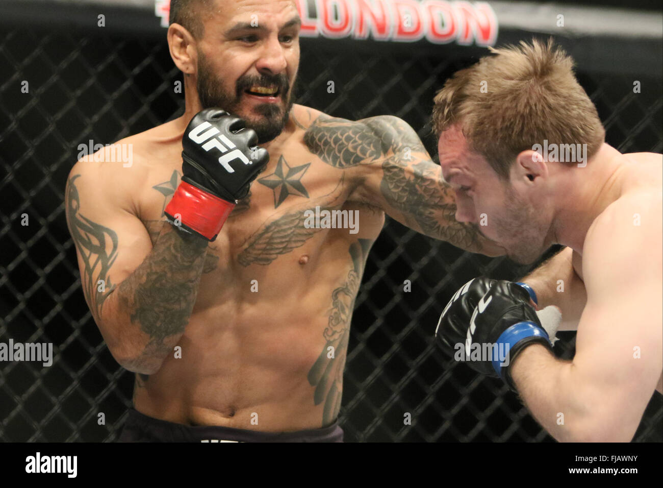 Brad Pickett defeats Francisco Rivera via split decision Stock Photo ...