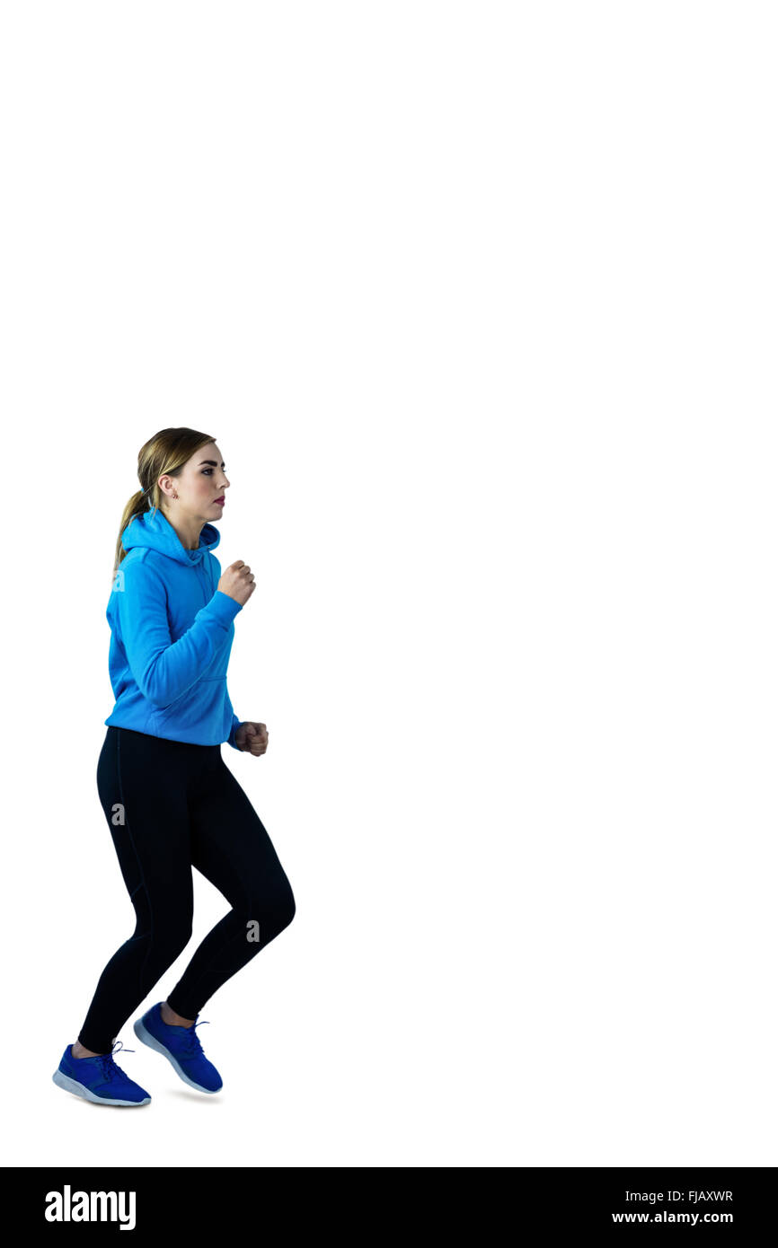 Jogging gym Cut Out Stock Images & Pictures - Alamy