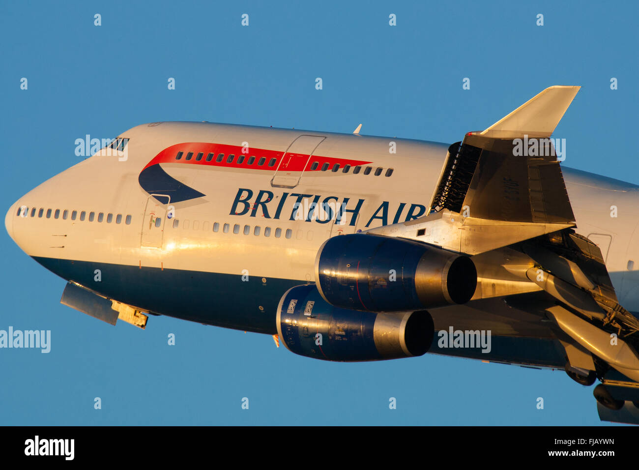 British Airways Boeing 747 Aircraft Stock Photo - Alamy