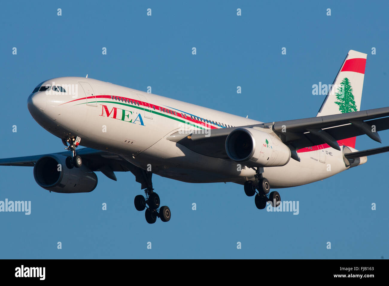 MEA - Middle East Airlines Airbus A330 Stock Photo - Alamy