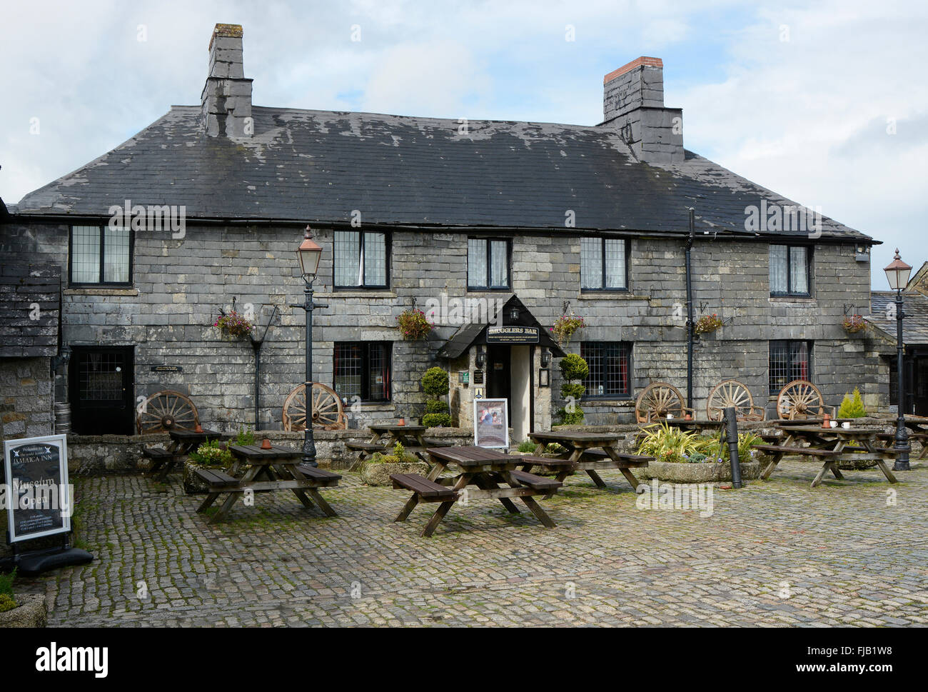 Jamaica Inn on Bodmin Moor in Cornwall, England Stock Photo - Alamy