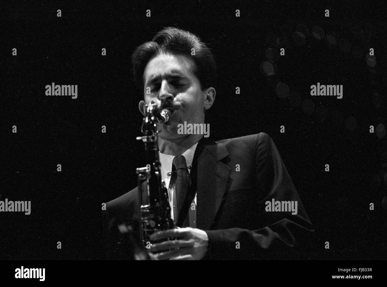 Scott Hamilton at the Kool Jazz Festival in Stanhope, New Jersey, June ...