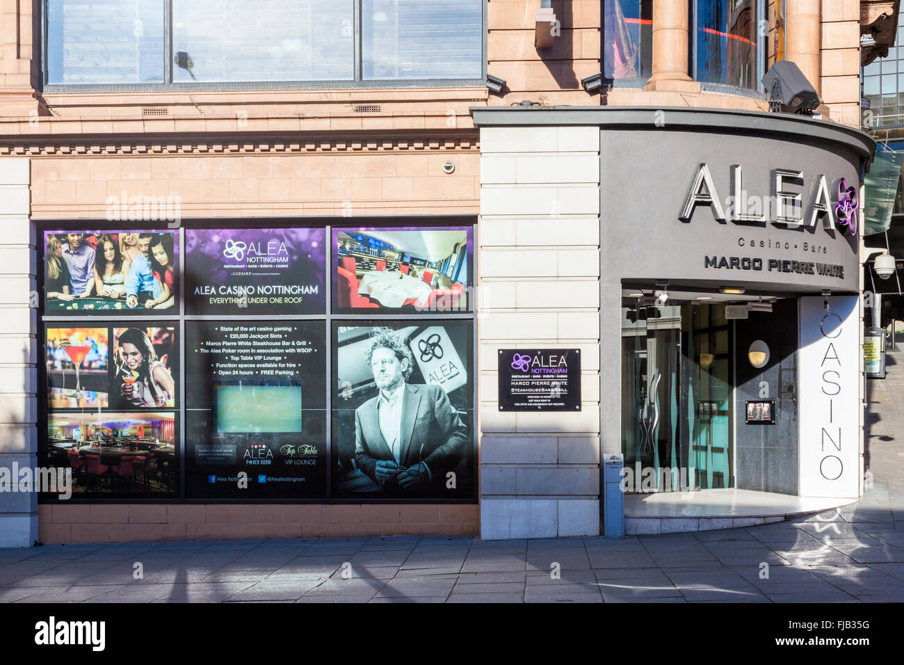 Alea Casino, Marco Pierre White, Nottingham, England, UK Stock Photo ...