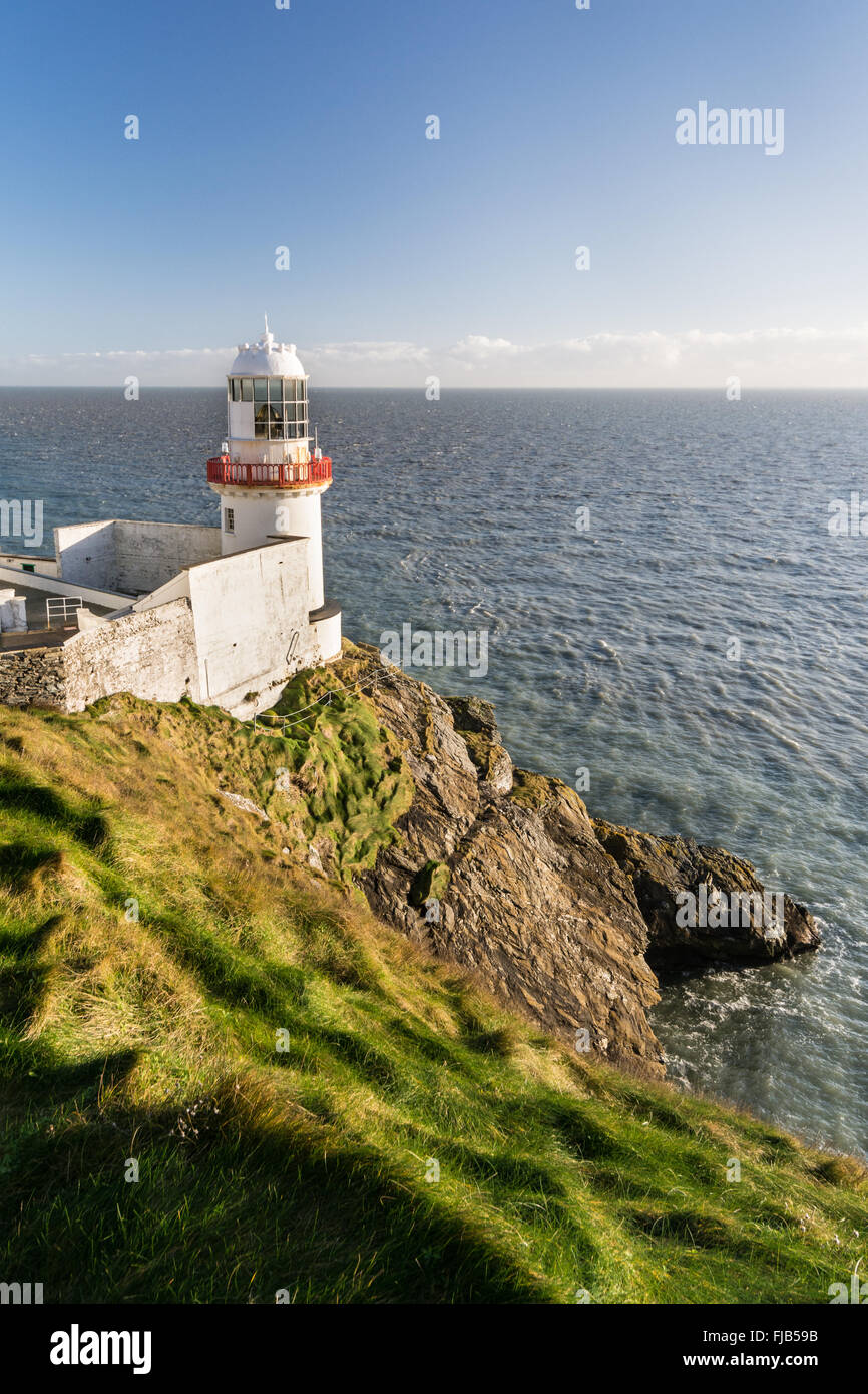 Wicklow Head lighthouse Stock Photo - Alamy